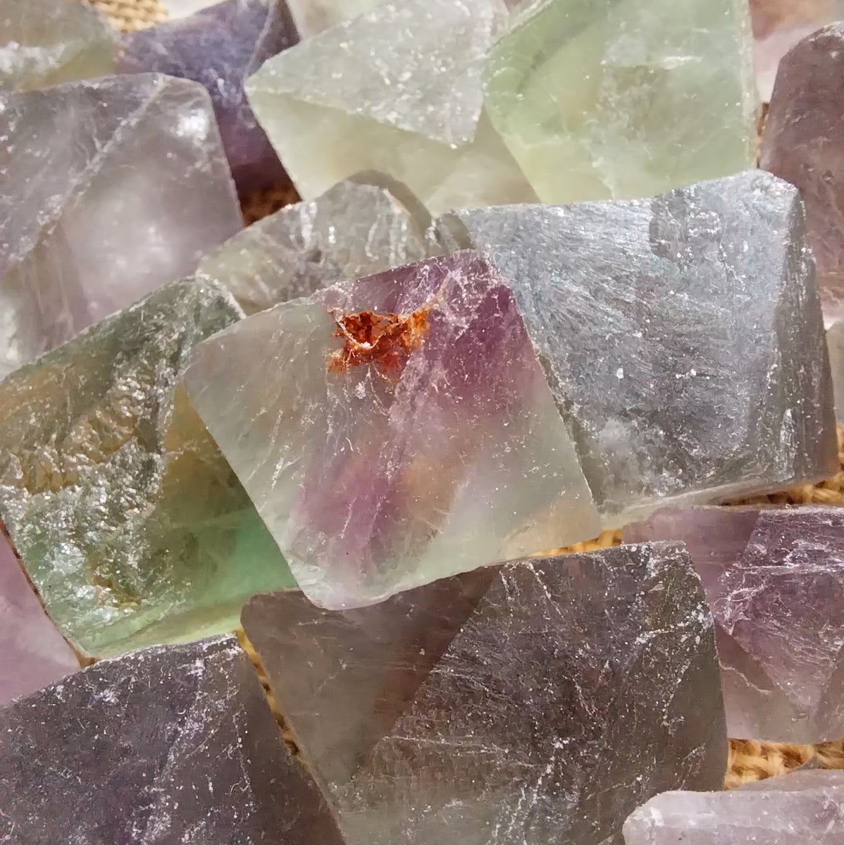 Fluorite ochahedron – Mother Forager