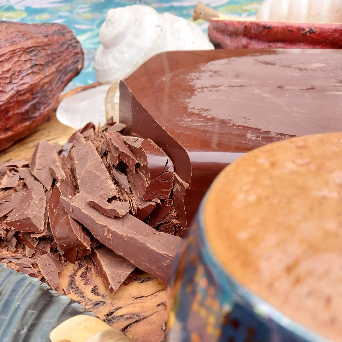 Ceremonial Cacao Block – Mother Forager