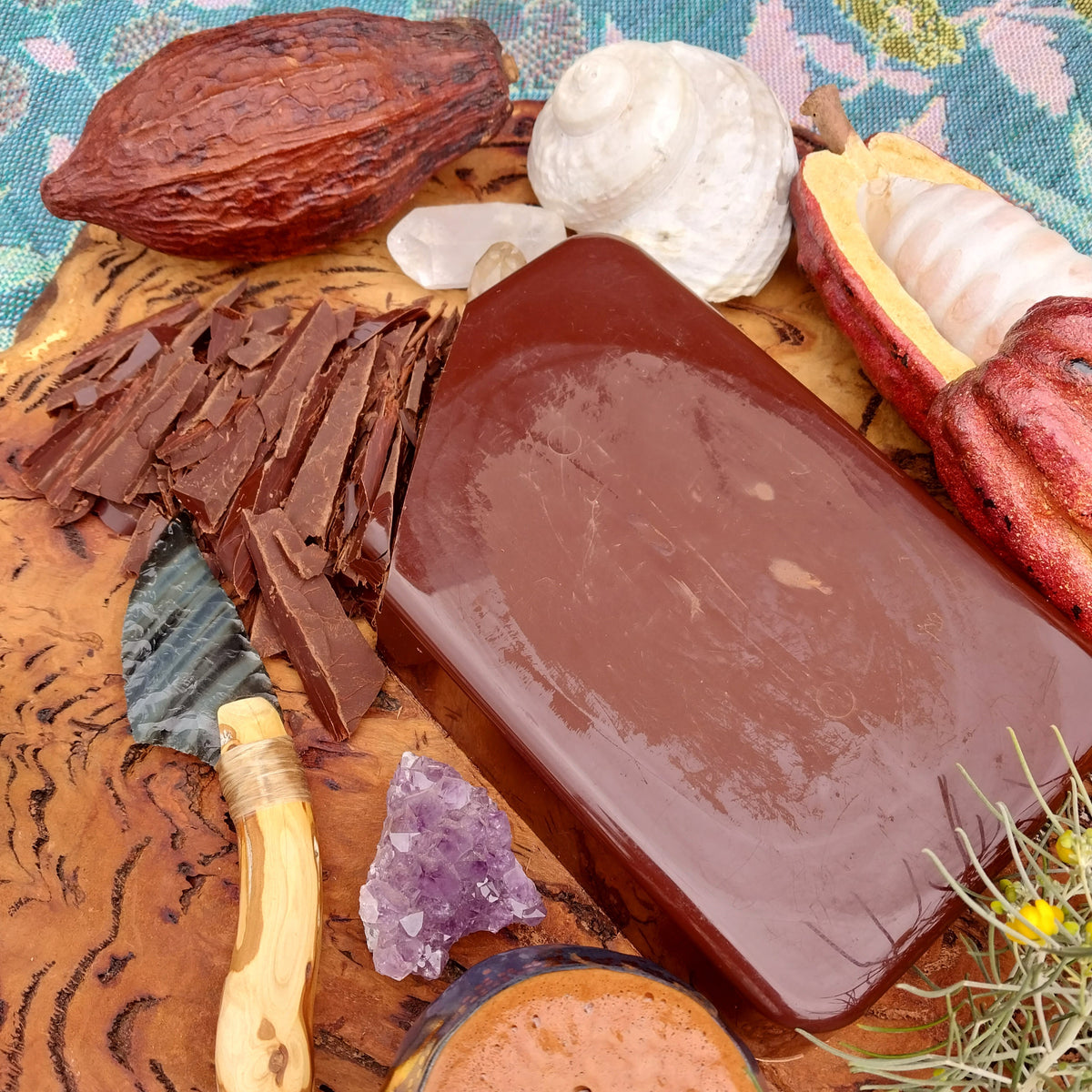 Ceremonial Cacao Block – Mother Forager