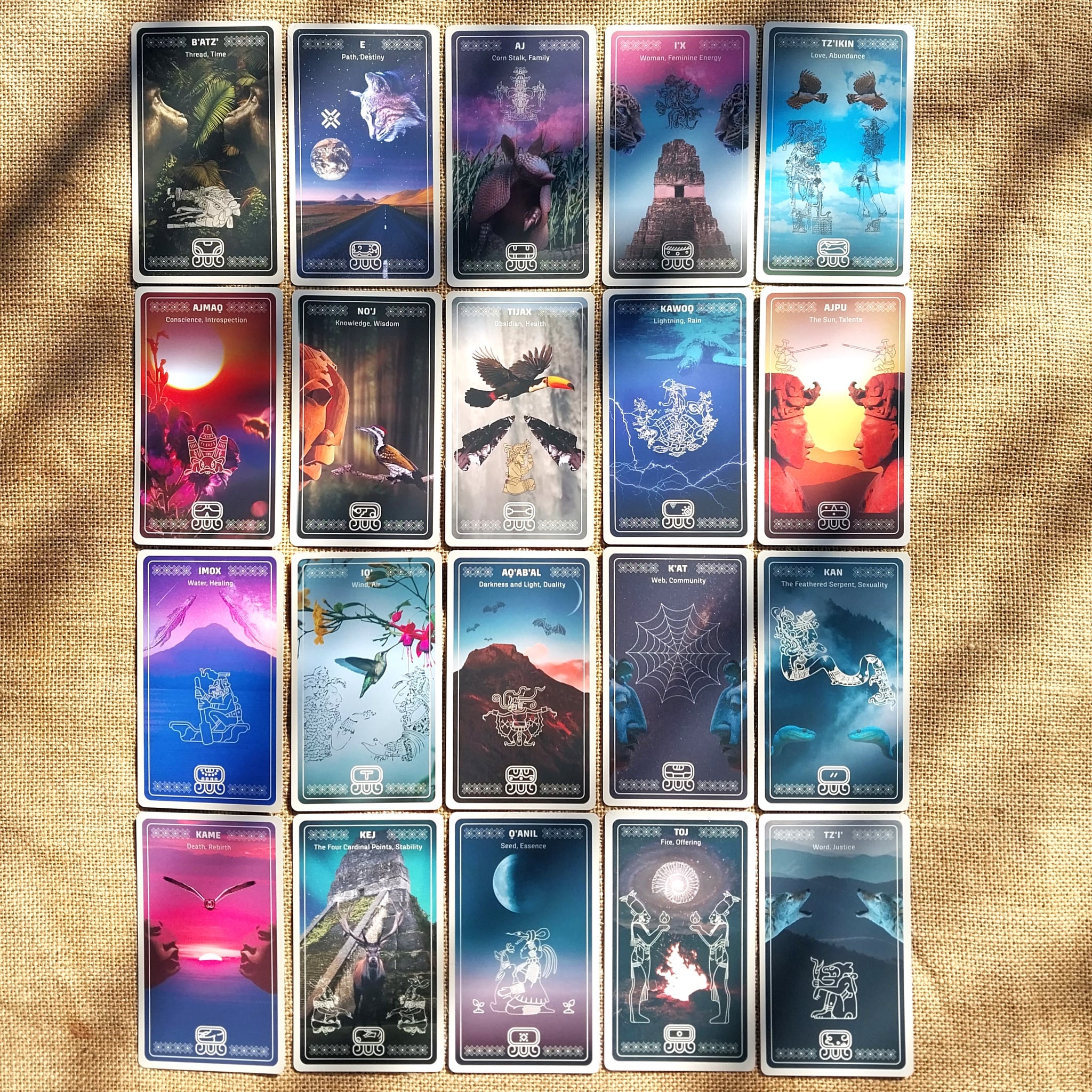 The Living Maya Destiny Cards – Mother Forager